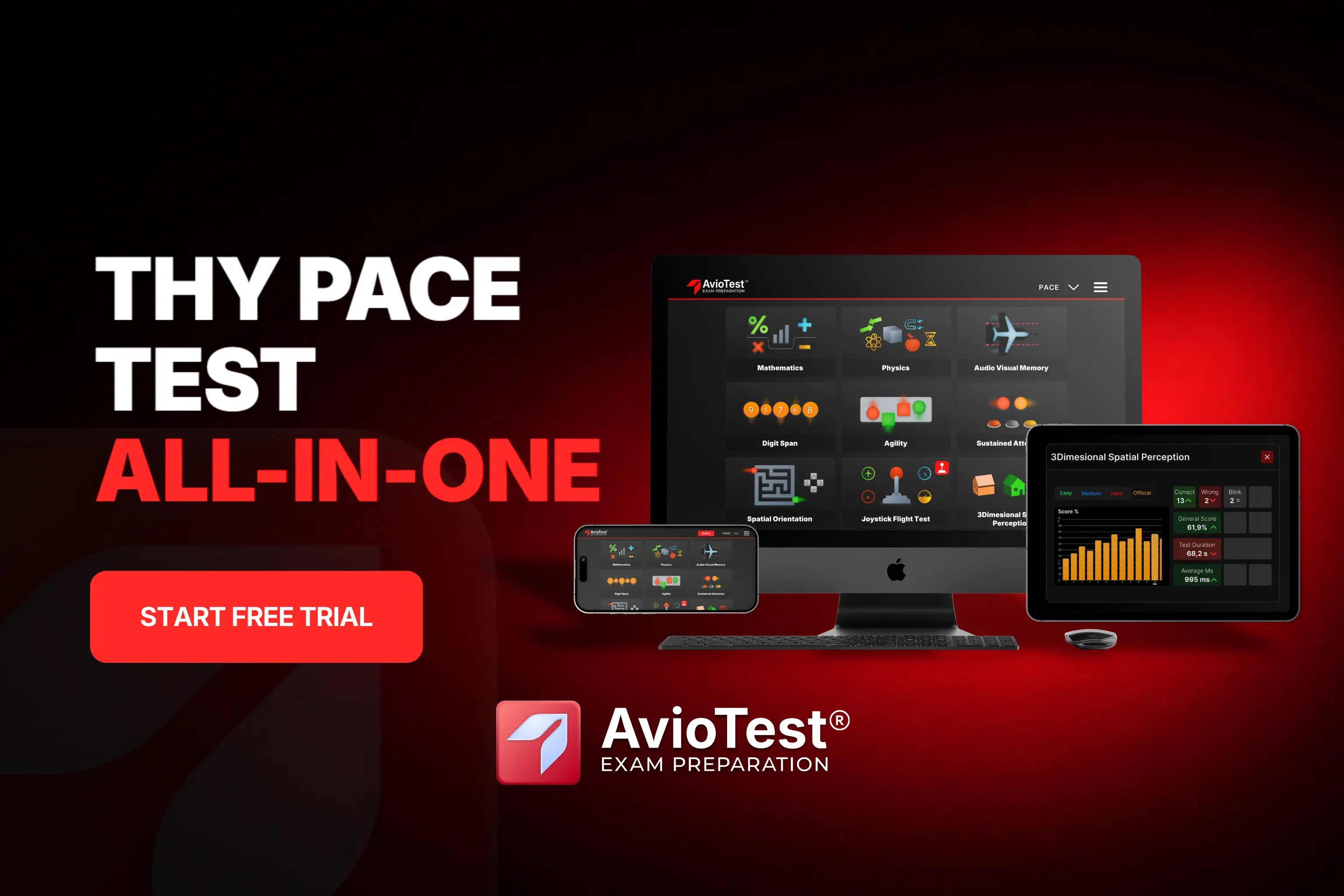 THY PACE Test Preparation for Pilot Candidates | AvioTest | AvioTest